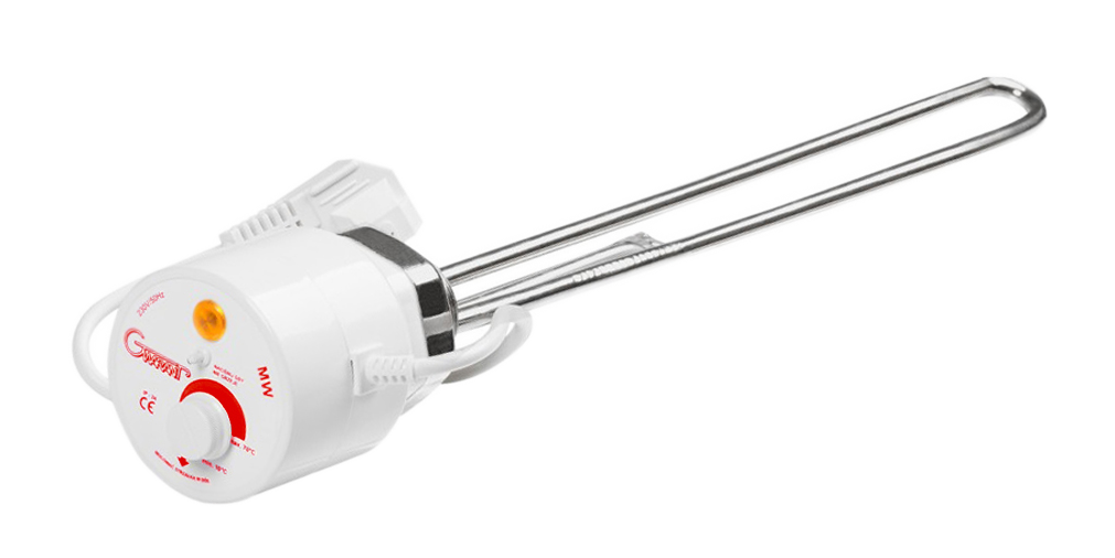 Grzałka do bojlera z termostatem, 1-fazowa, 6/4 - 1,5 kW 1,5 kW (230V ...